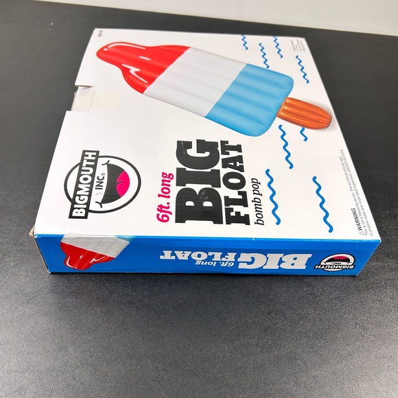 Big Mouth | Swim | Big Mouth Inc Big Float Bomb Pop Popsicle 6 Feet ...